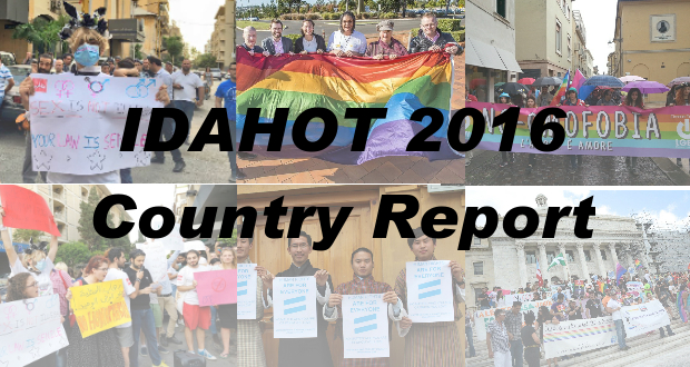 IDAHOT 2016 plans – More News from around the World | IDAHOTB